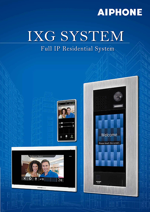 Giải pháp hệ thống Intercom IXG Aiphone Full IP dành cho tòa nhà